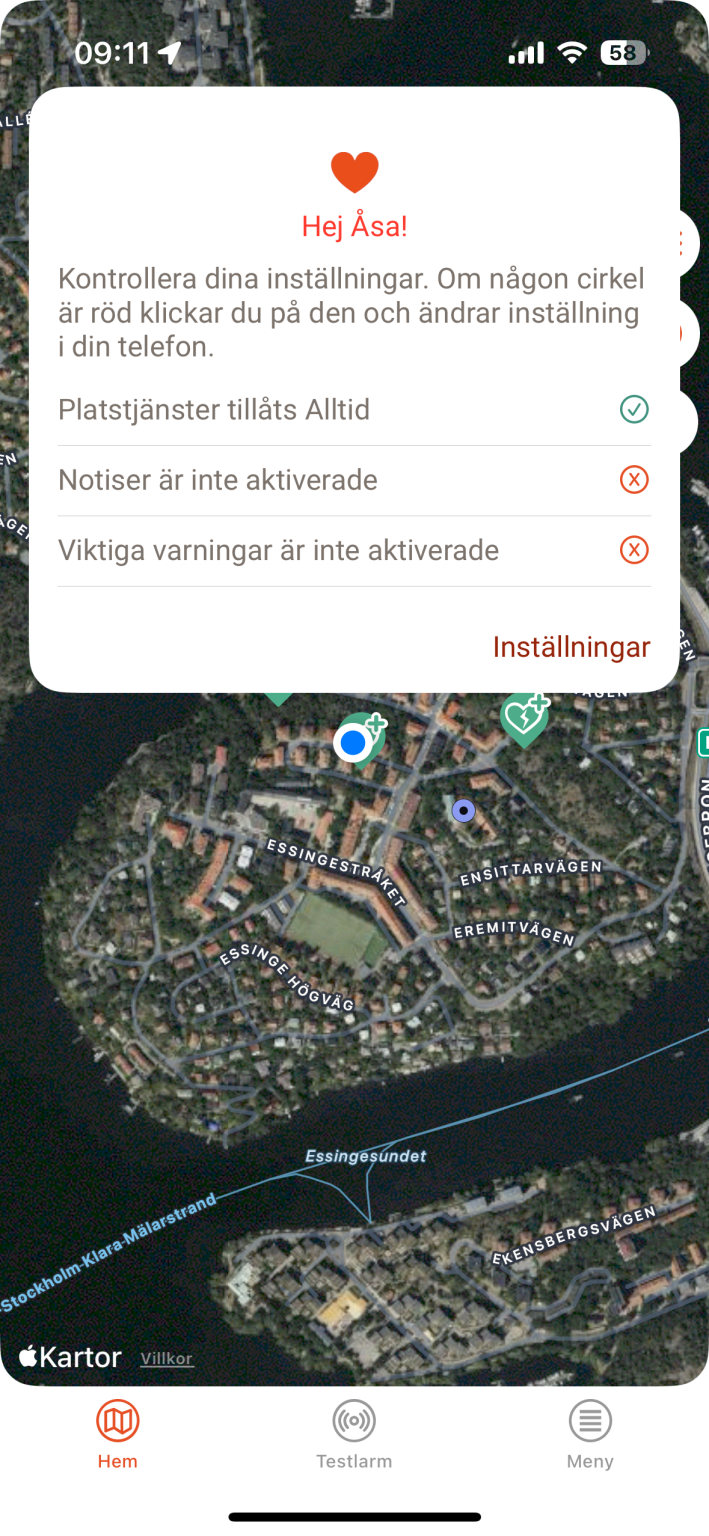 app » Sms-livräddare